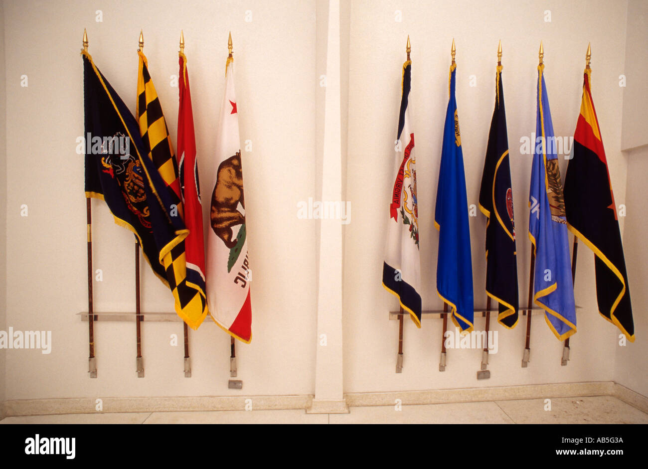 State Flags of Battleships sunk during Japanese attack on Pearl Harbor ...
