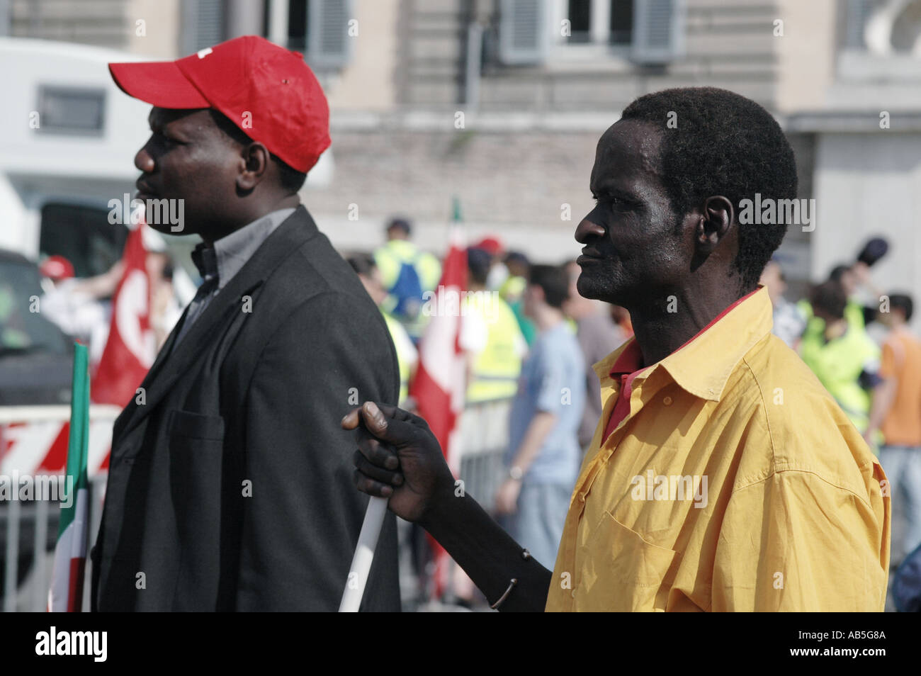 African male in rome hi-res stock photography and images - Alamy