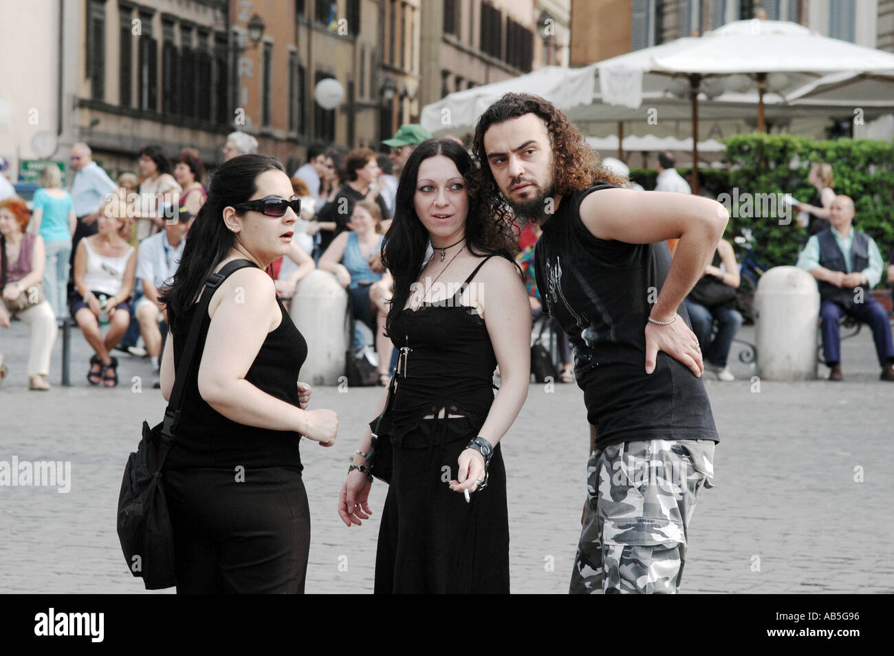 Three punks hi-res stock photography and images - Alamy