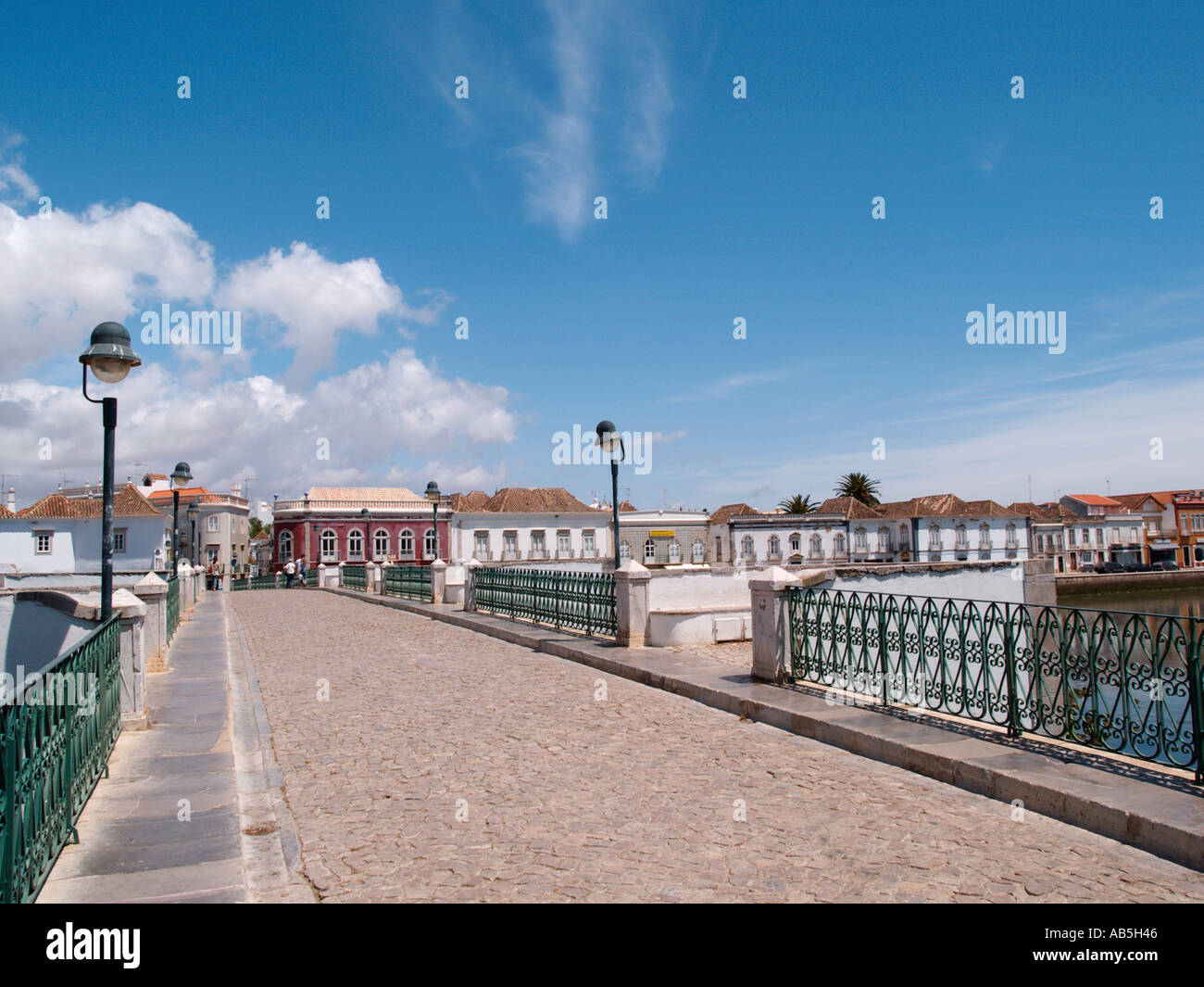 Tavira Algarve Portugal ON PONTA ROMANA or ROMAN BRIDGE with Roman ...