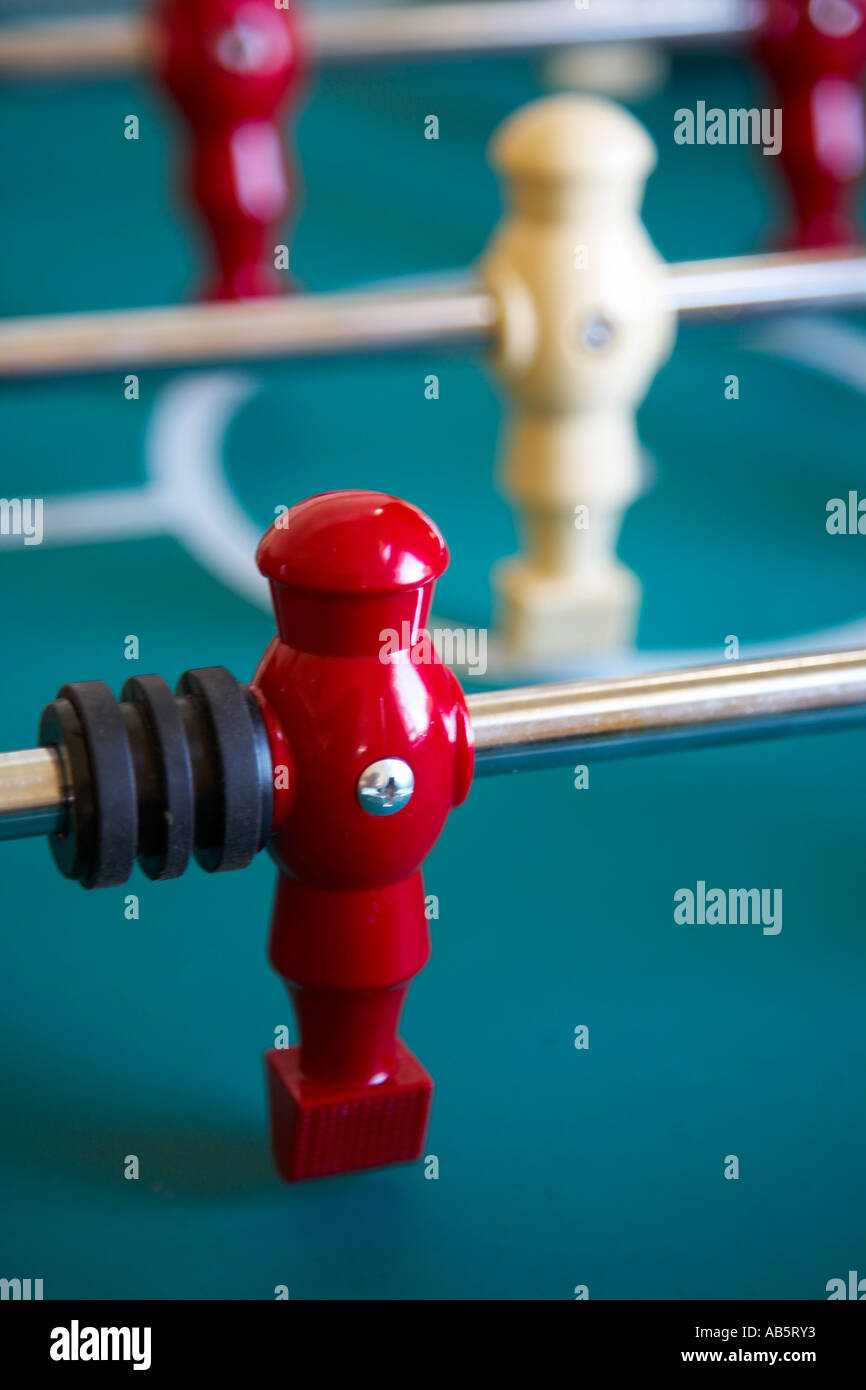People playing foose ball hi-res stock photography and images - Alamy
