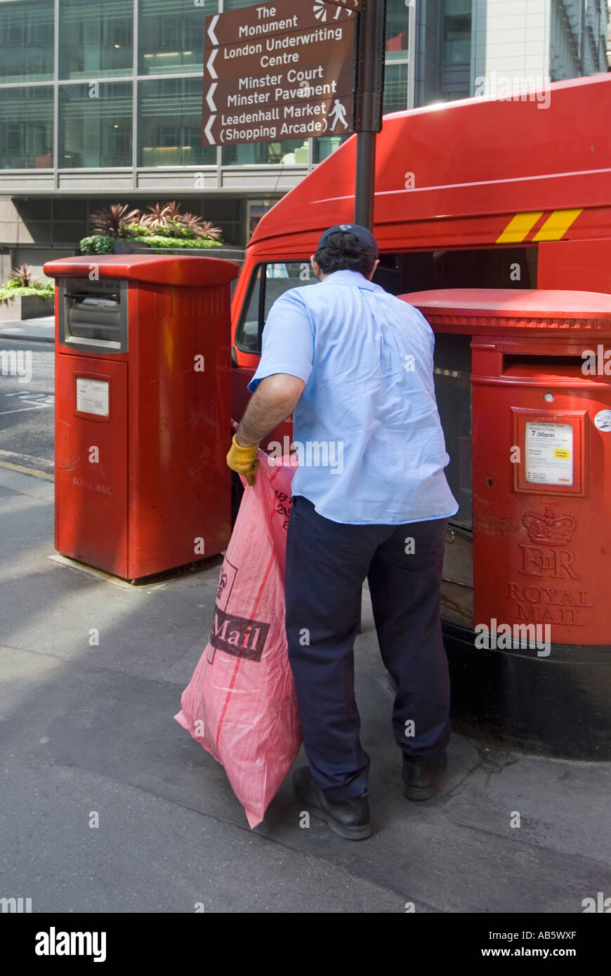 English postman uniform hi-res stock photography and images - Alamy