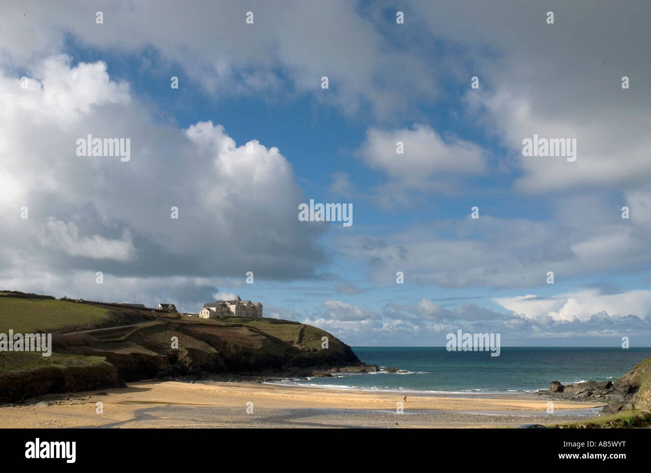 Poldhu Cove Lizard Peninsula Cornwall England Stock Photo - Alamy