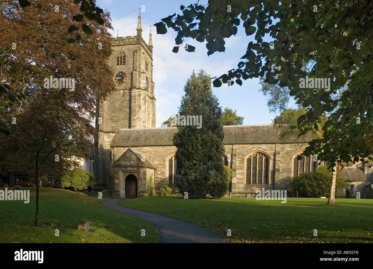 Saint Eustachius Church Tavistock Devon England Stock Photo - Alamy