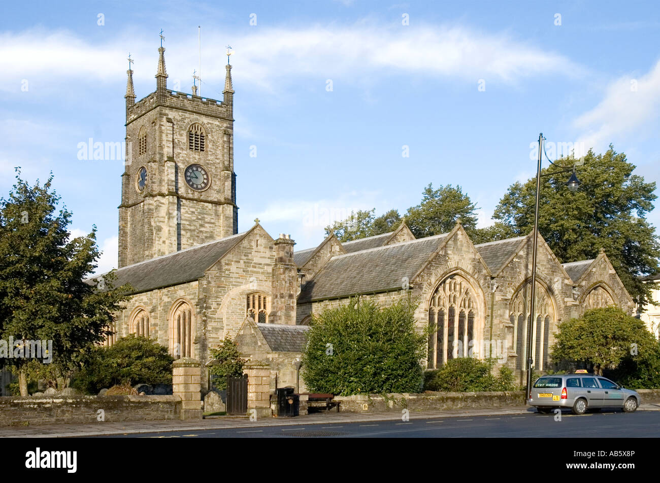 Saint Eustachius Church Tavistock Devon England Stock Photo - Alamy