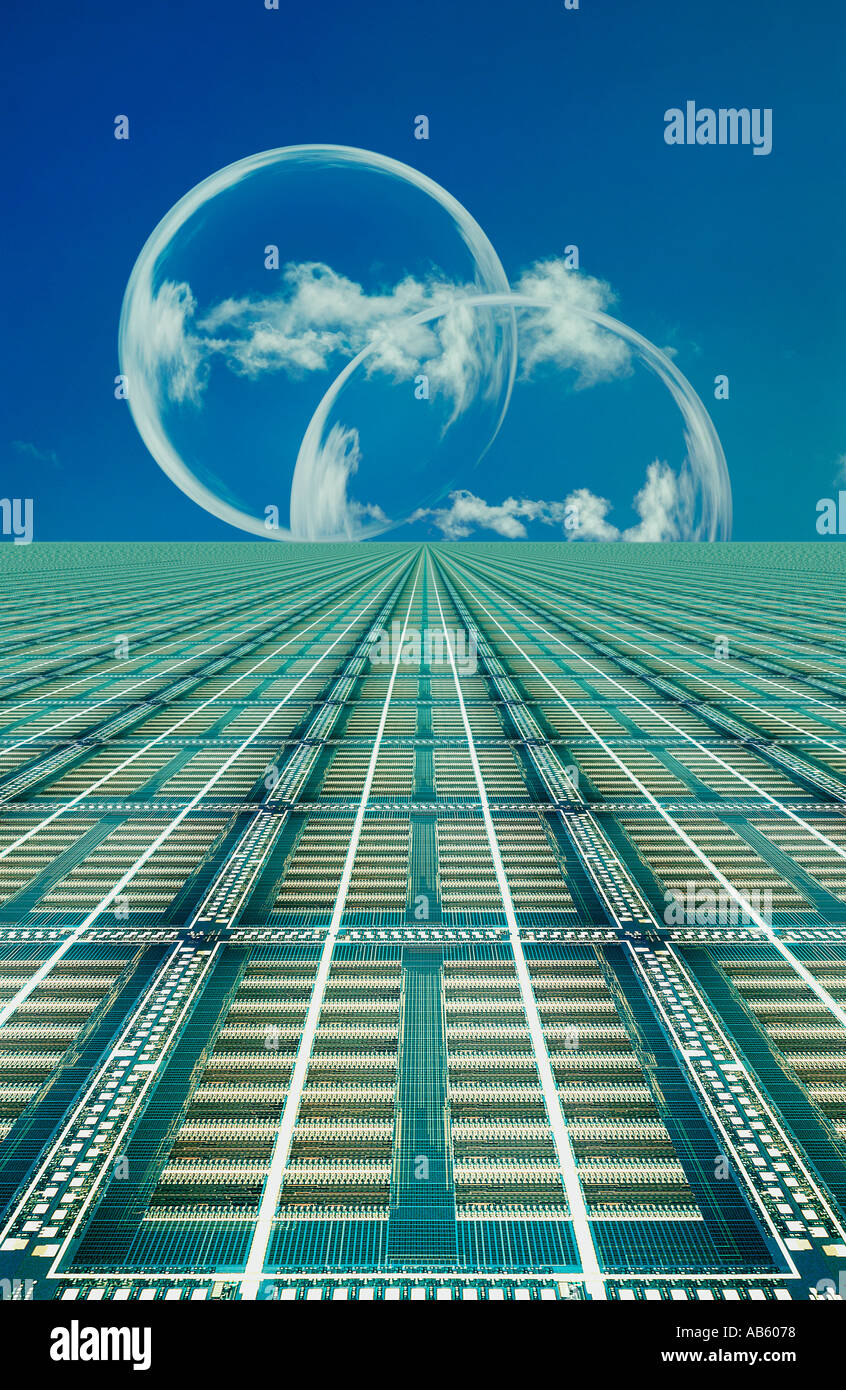 New World technology microchips concept Stock Photo - Alamy