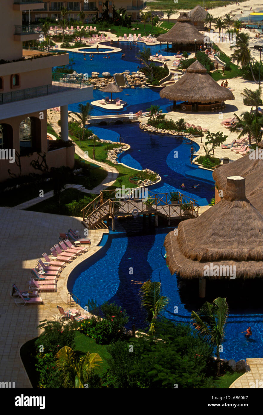 swimming pool, poolside, Fiesta Americana Coral Beach Hotel, resort ...