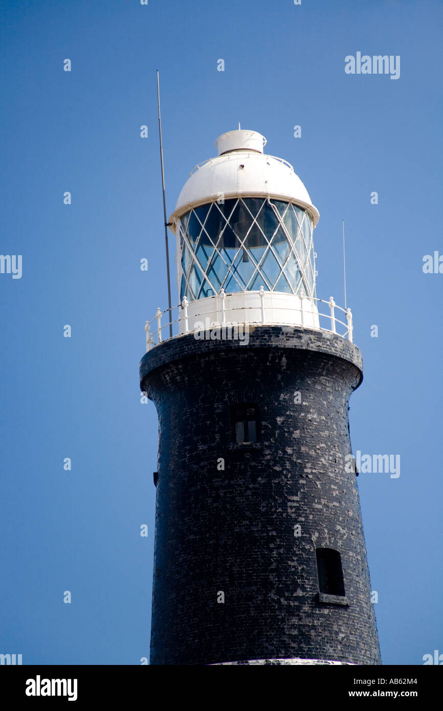 Spurn Head lighthouse on a clear sunny day Stock Photo - Alamy