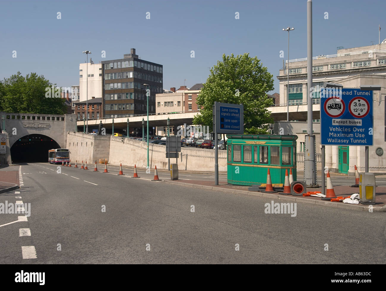Entrance to mersey tunnel hi-res stock photography and images - Alamy