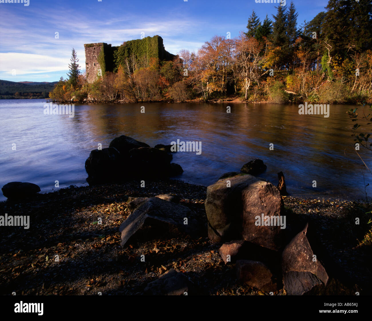 Innis chonnel castle scotland hi-res stock photography and images - Alamy