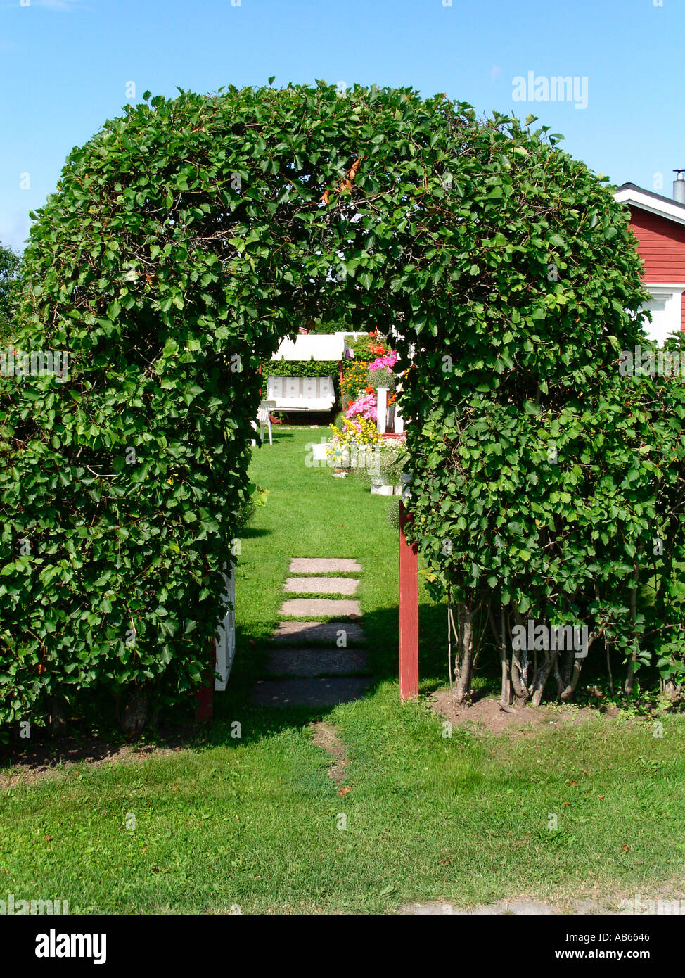 Garden gate allotment garden hi-res stock photography and images - Alamy