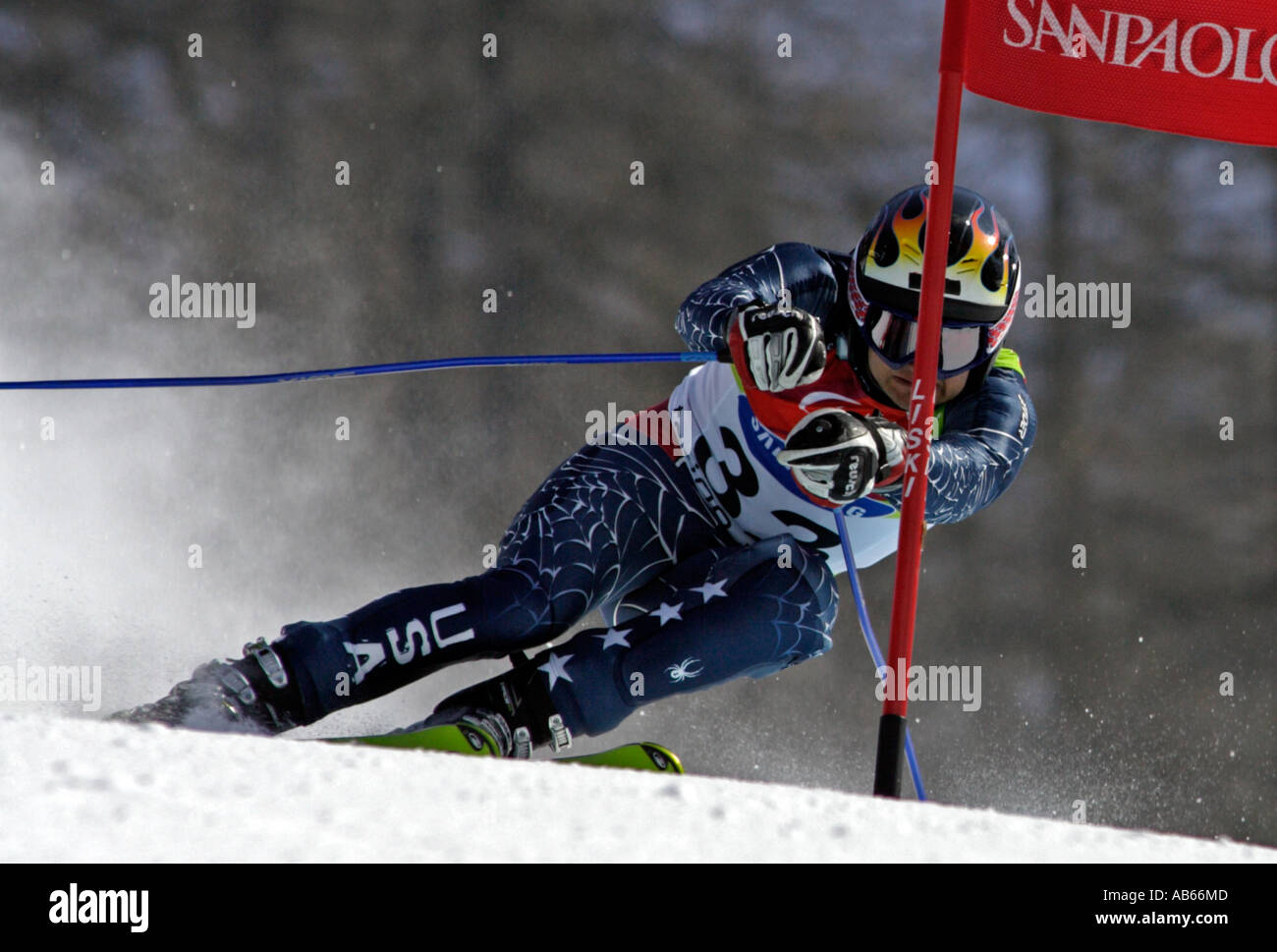 Mens downhill ski run hi-res stock photography and images - Alamy