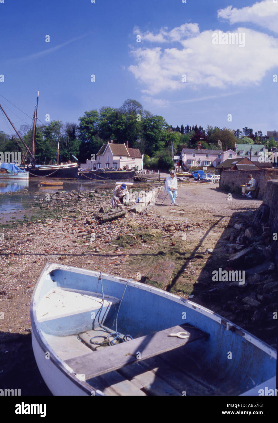 Pin Mill Ipswich Suffolk Stock Photo - Alamy