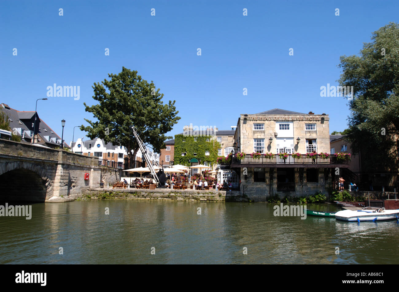 River Thames Oxford England Stock Photo - Alamy