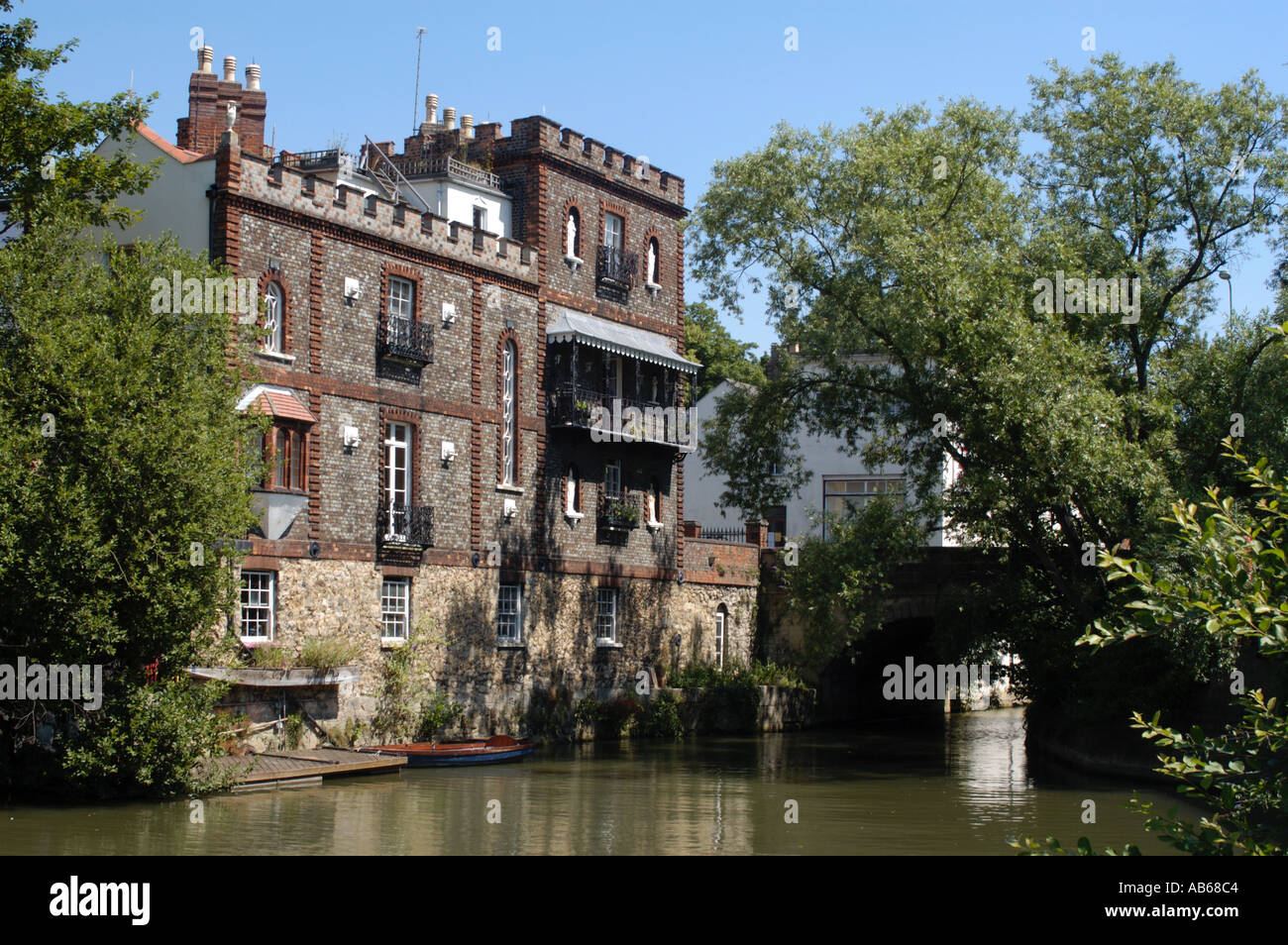 River Thames Oxford England Stock Photo - Alamy