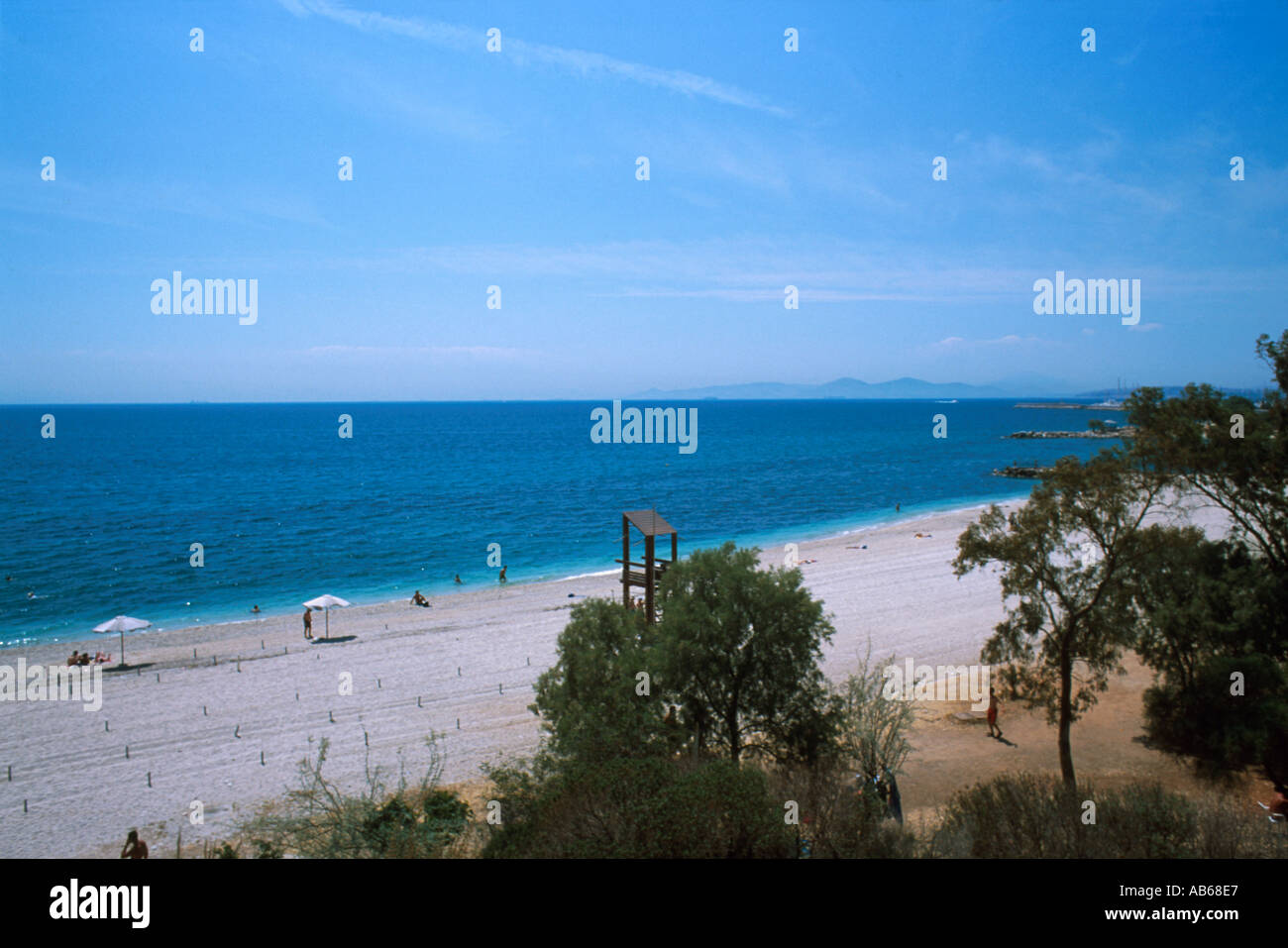 Glyfada beach athens hi-res stock photography and images - Alamy
