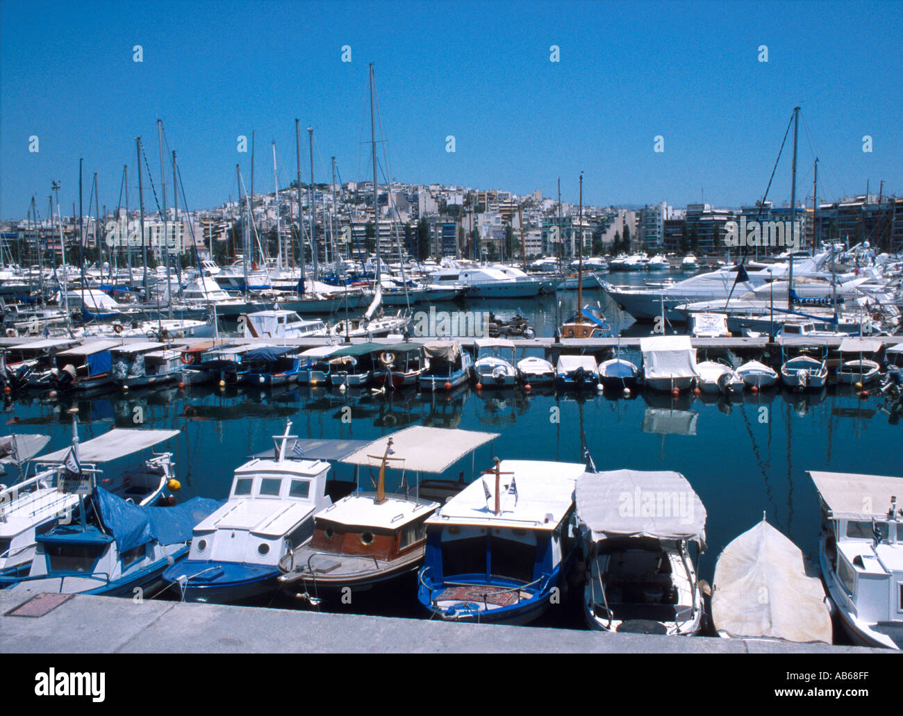 Europe Greece Athens Pireus Pasa Limani Stock Photo - Alamy