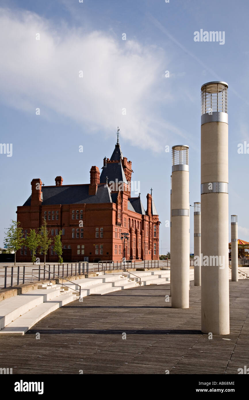 Roahl dahl plaza cardiff bay wales uk hi-res stock photography and ...