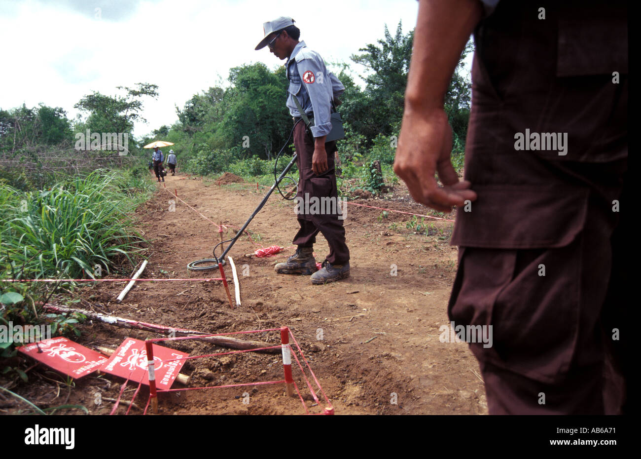 Cambodian Mine Action Centre CMAC Stock Photo - Alamy