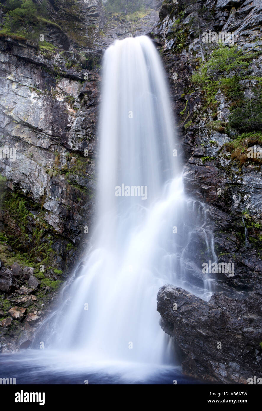 Long exposure shot of a waterfall Stock Photo - Alamy