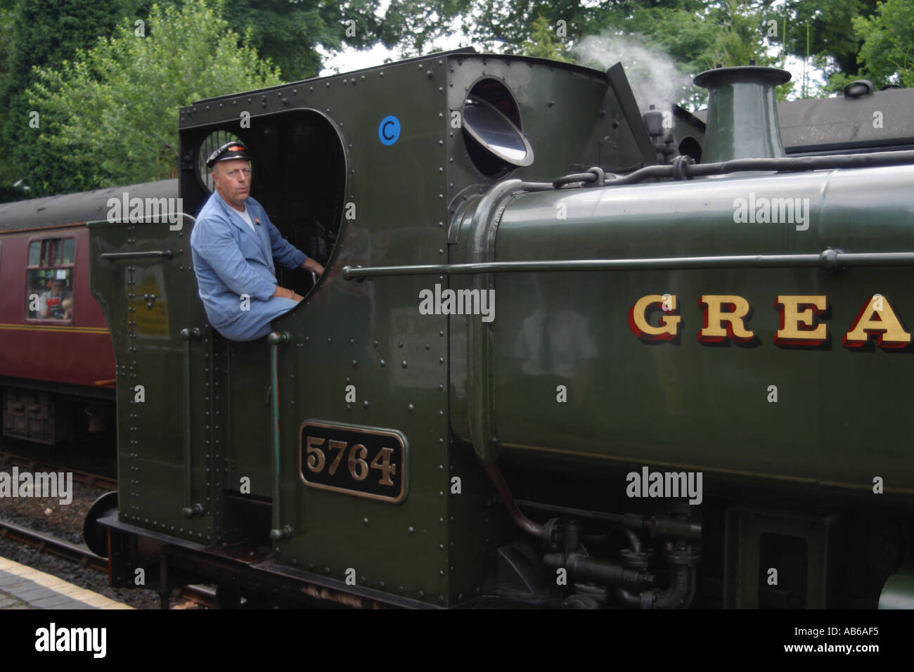 STEAM TRAIN WEST SOMERSET RAILWAY Stock Photo - Alamy