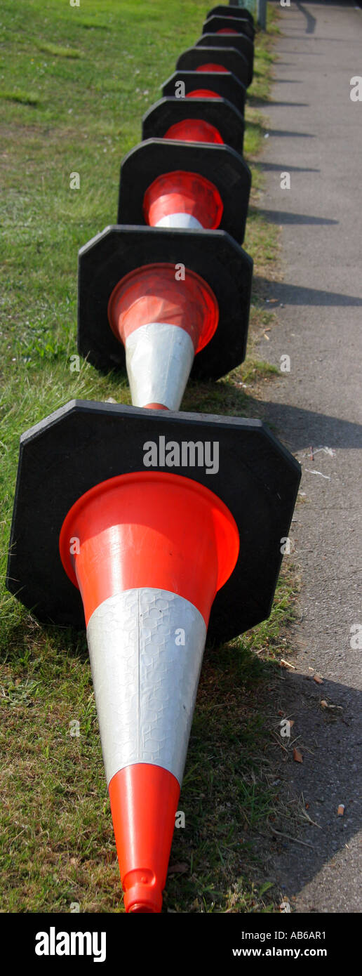 Rubber cones hi-res stock photography and images - Alamy