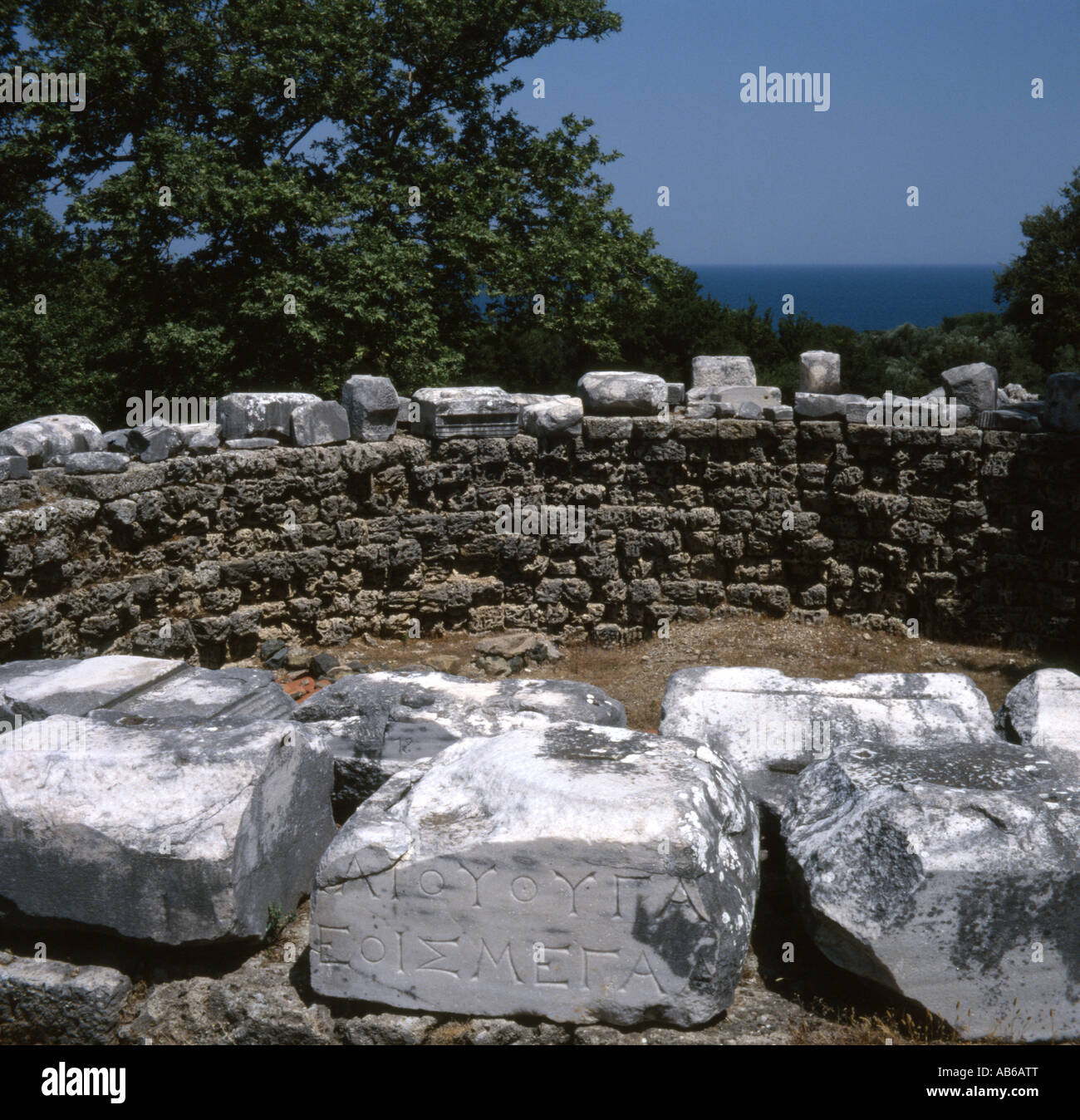 Samothrace excavation hi-res stock photography and images - Alamy
