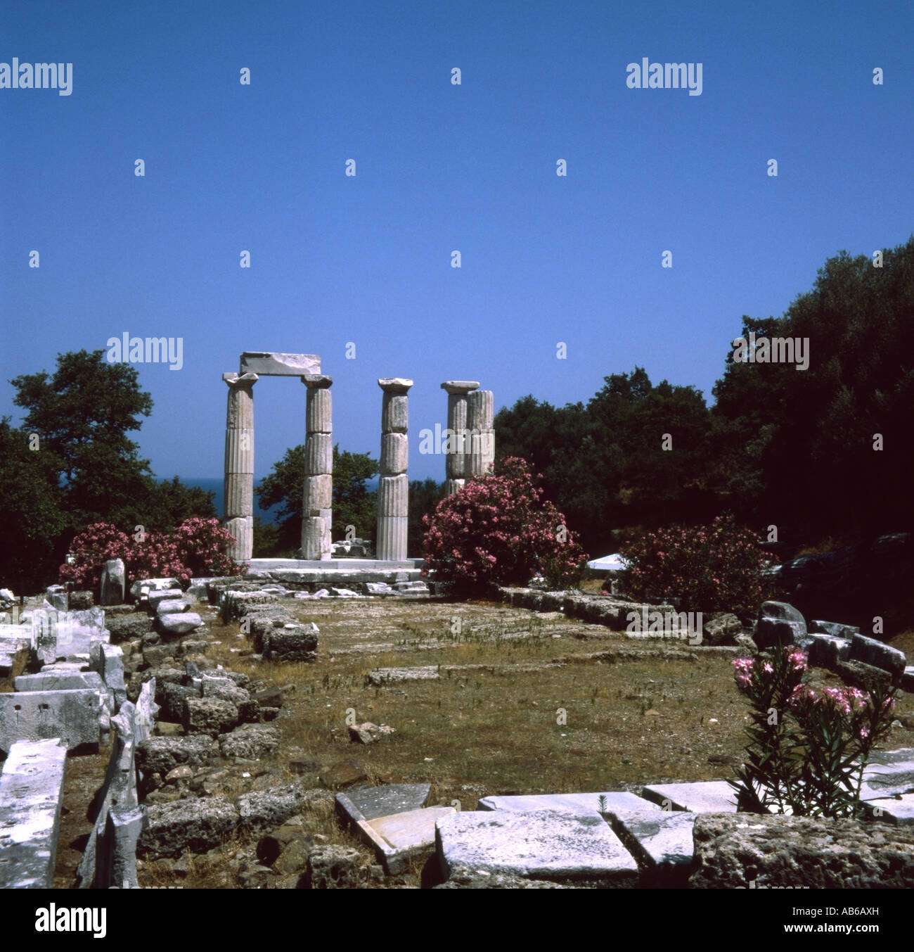 Samothraki ruins hi-res stock photography and images - Alamy