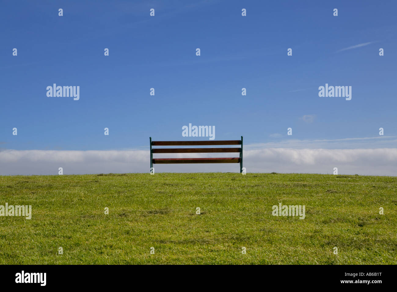 all around you blue sky Stock Photo - Alamy