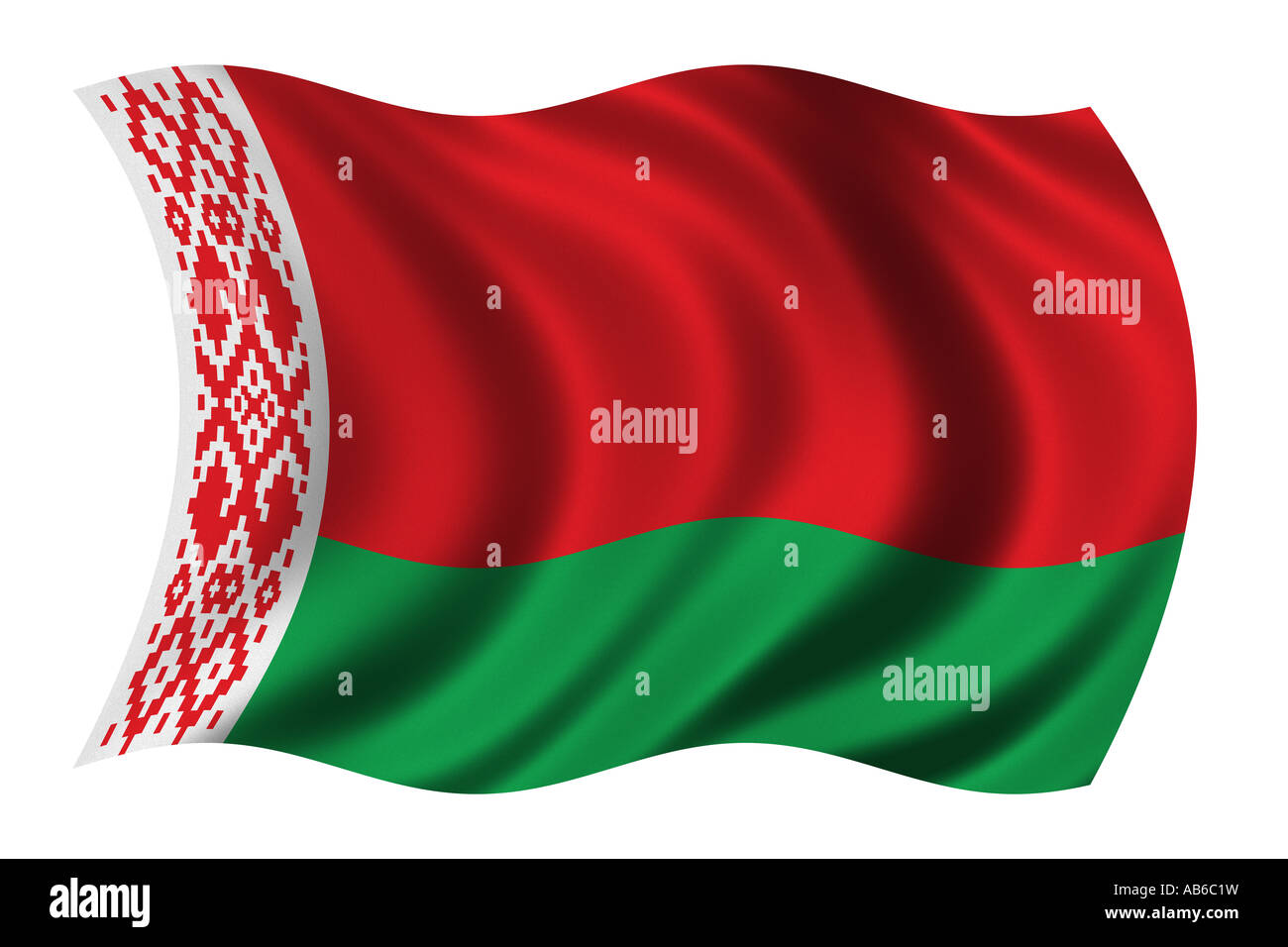 Flag of Belarus Stock Photo - Alamy