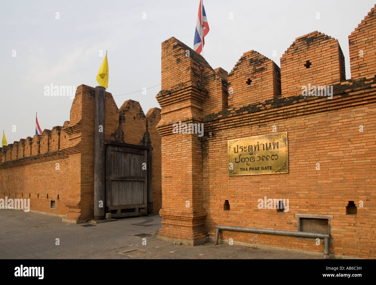 Tha Pae Gate Chiang Mai north Thailand Stock Photo - Alamy
