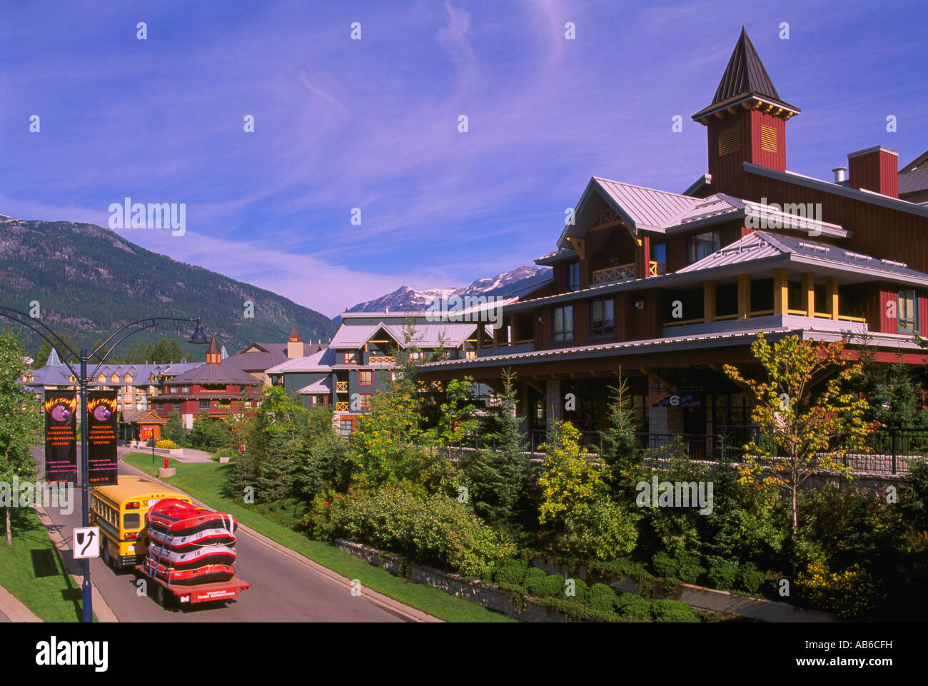 Whistler village summer hi-res stock photography and images - Alamy
