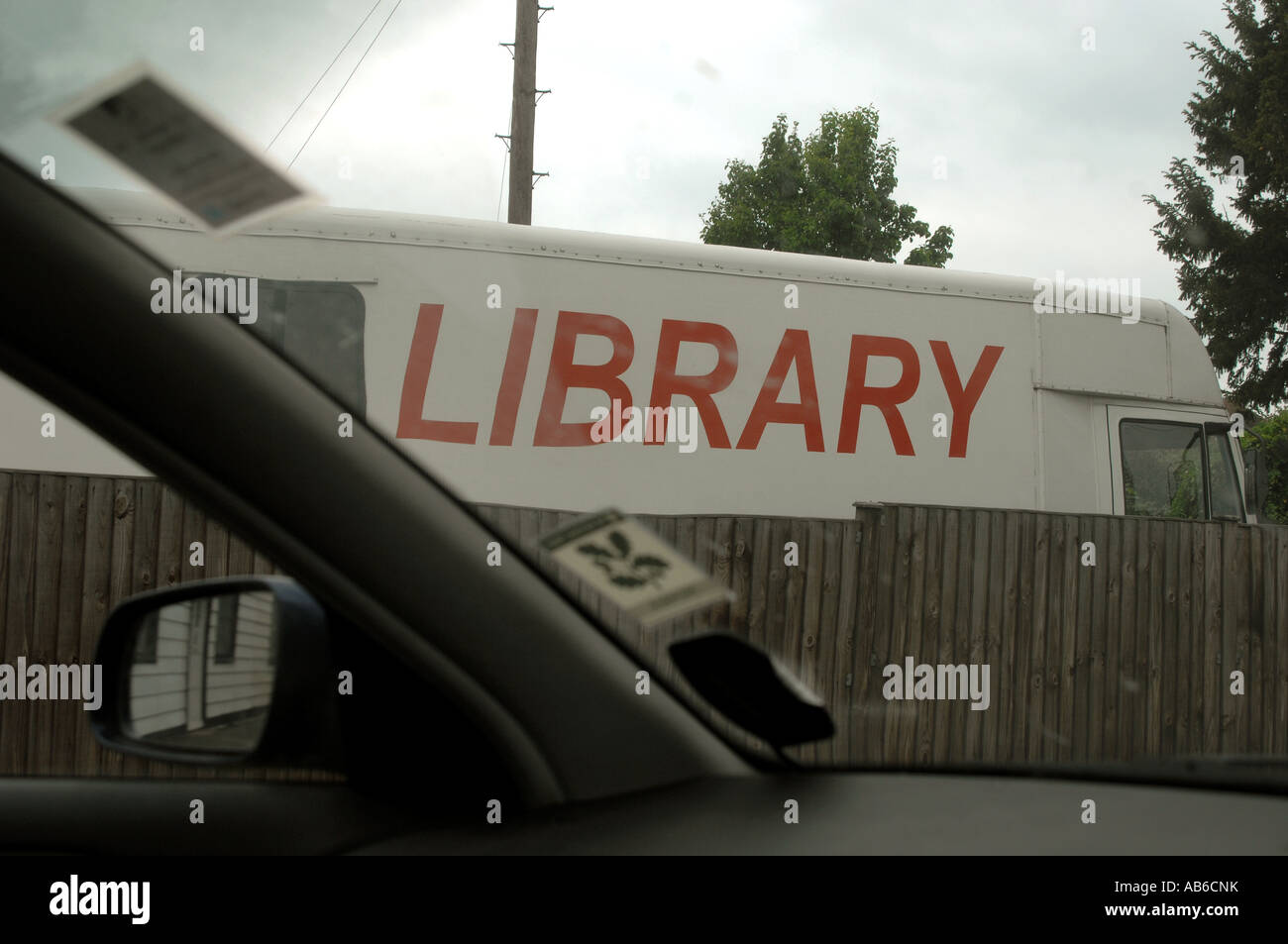 Parked library van hi-res stock photography and images - Alamy