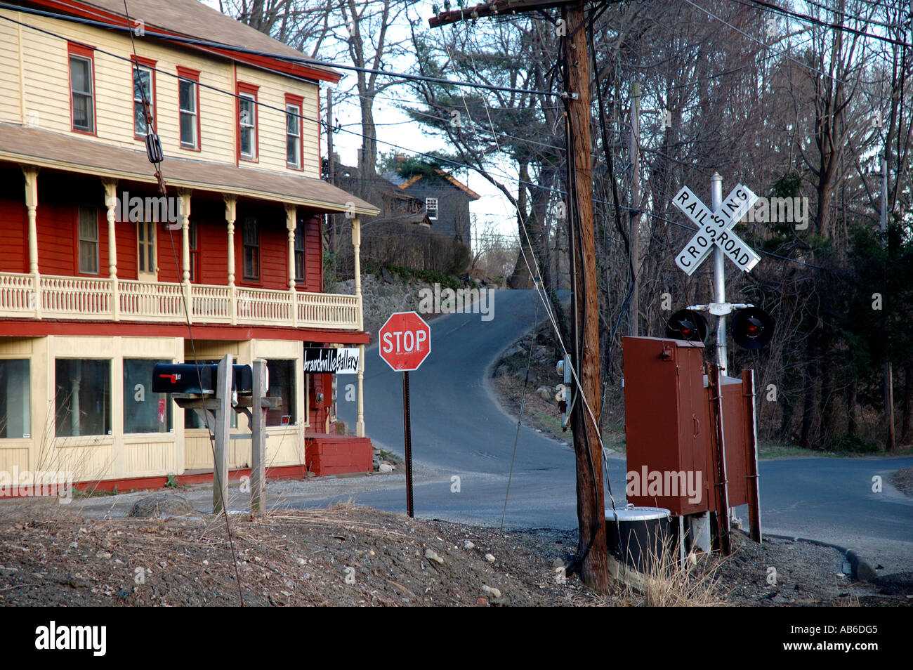 Railway usa rural train hi-res stock photography and images - Alamy