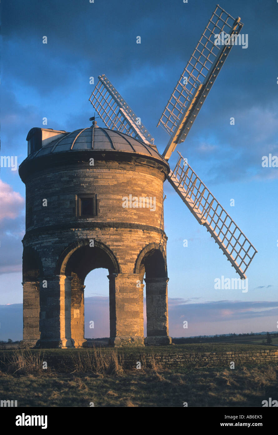 Chesterton Windmill designed as an observatory and later converted to ...