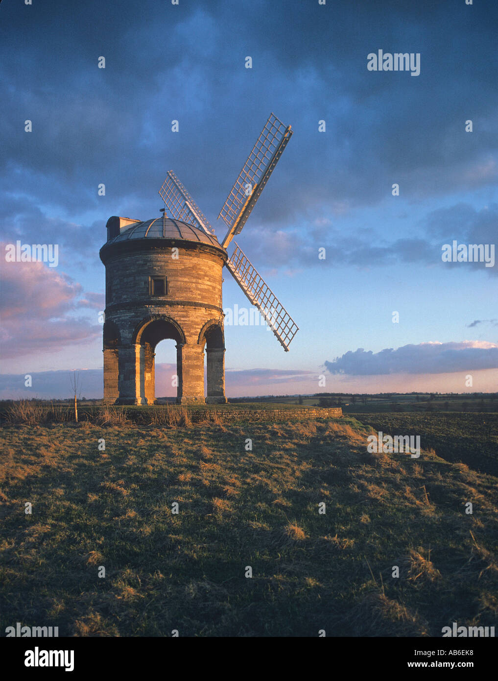 Chesterton Windmill designed as an observatory and later converted to ...