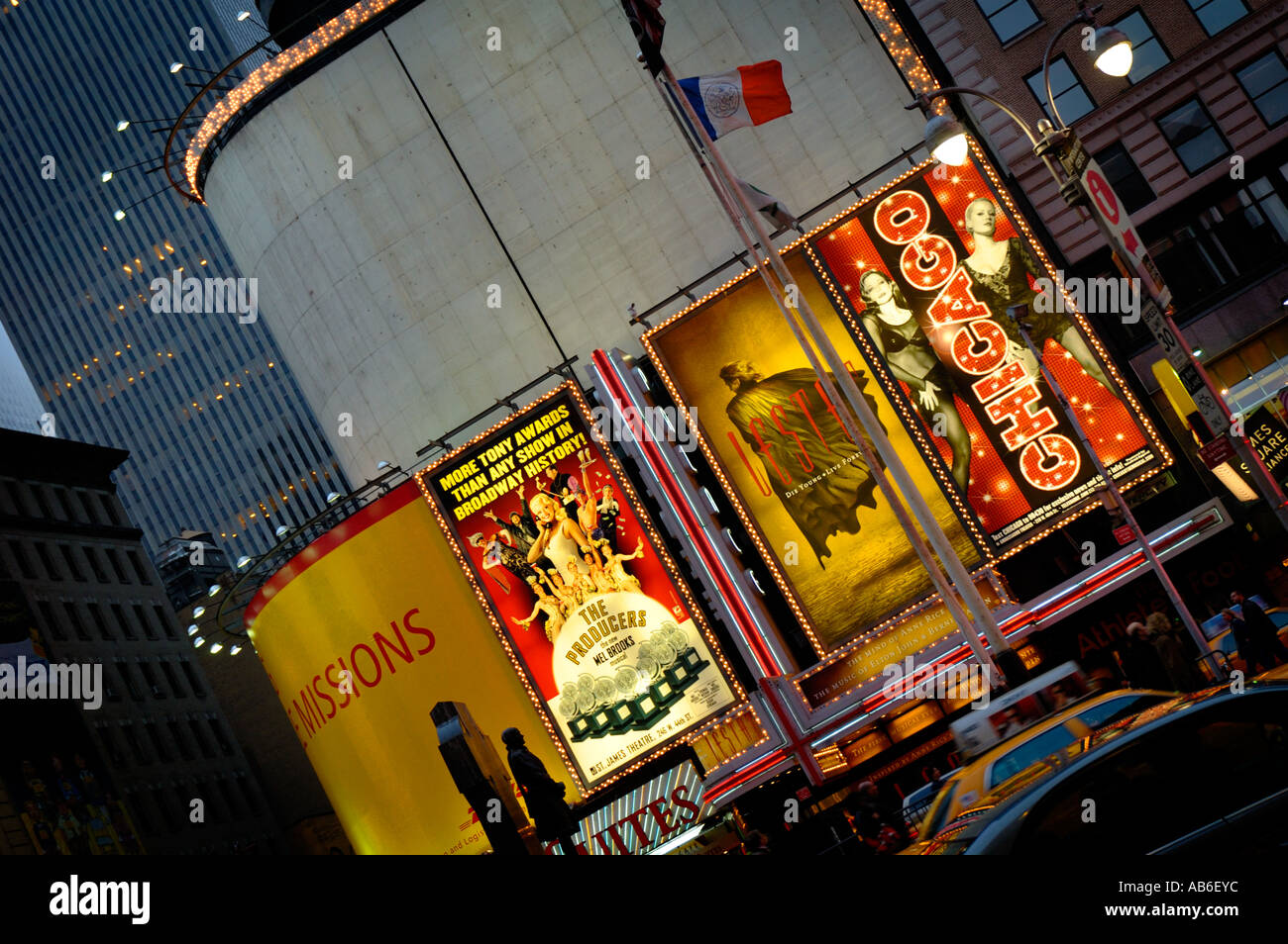 Signs, Times Square Stock Photo - Alamy
