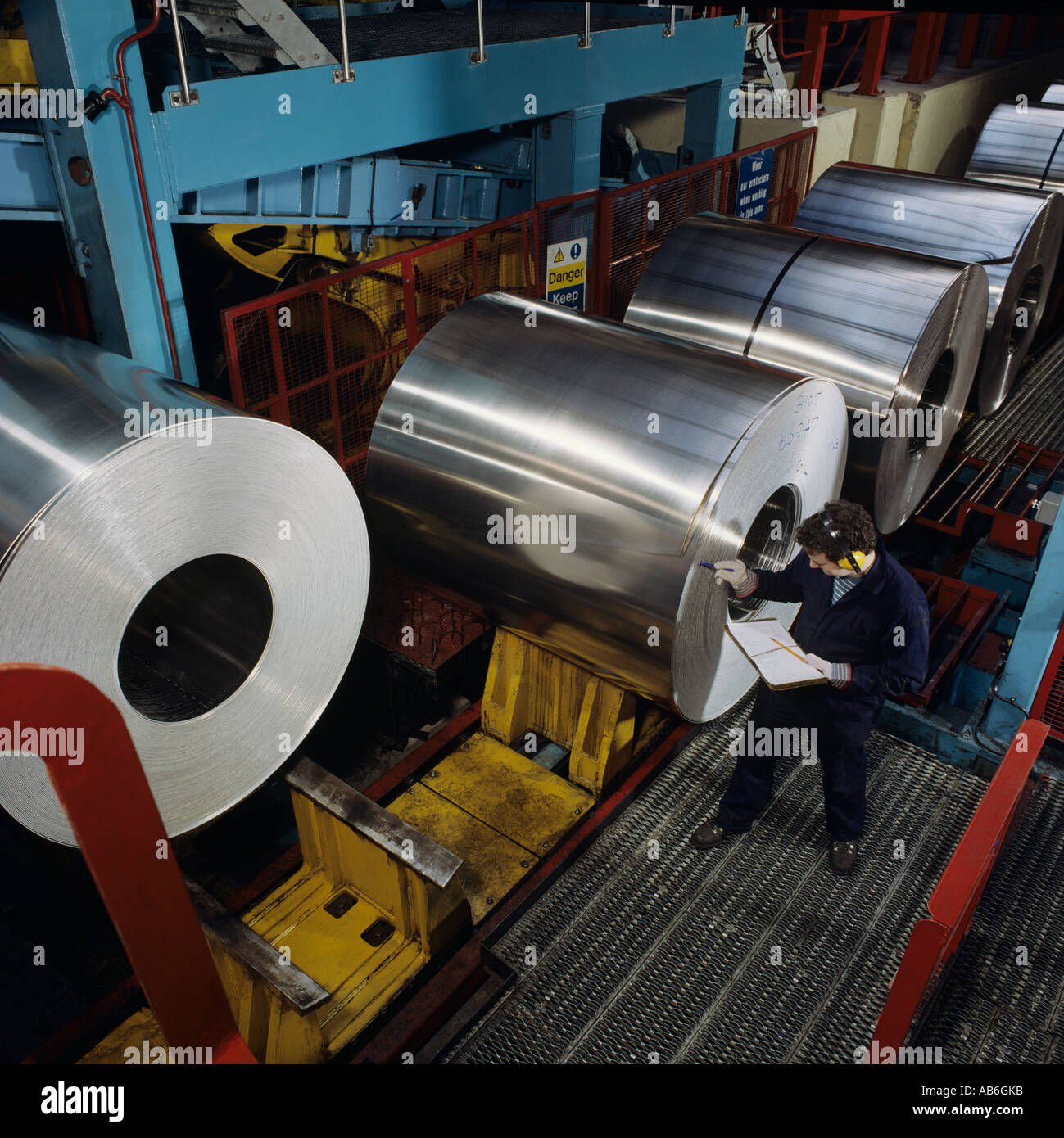 Aluminium coils factory hi-res stock photography and images - Alamy