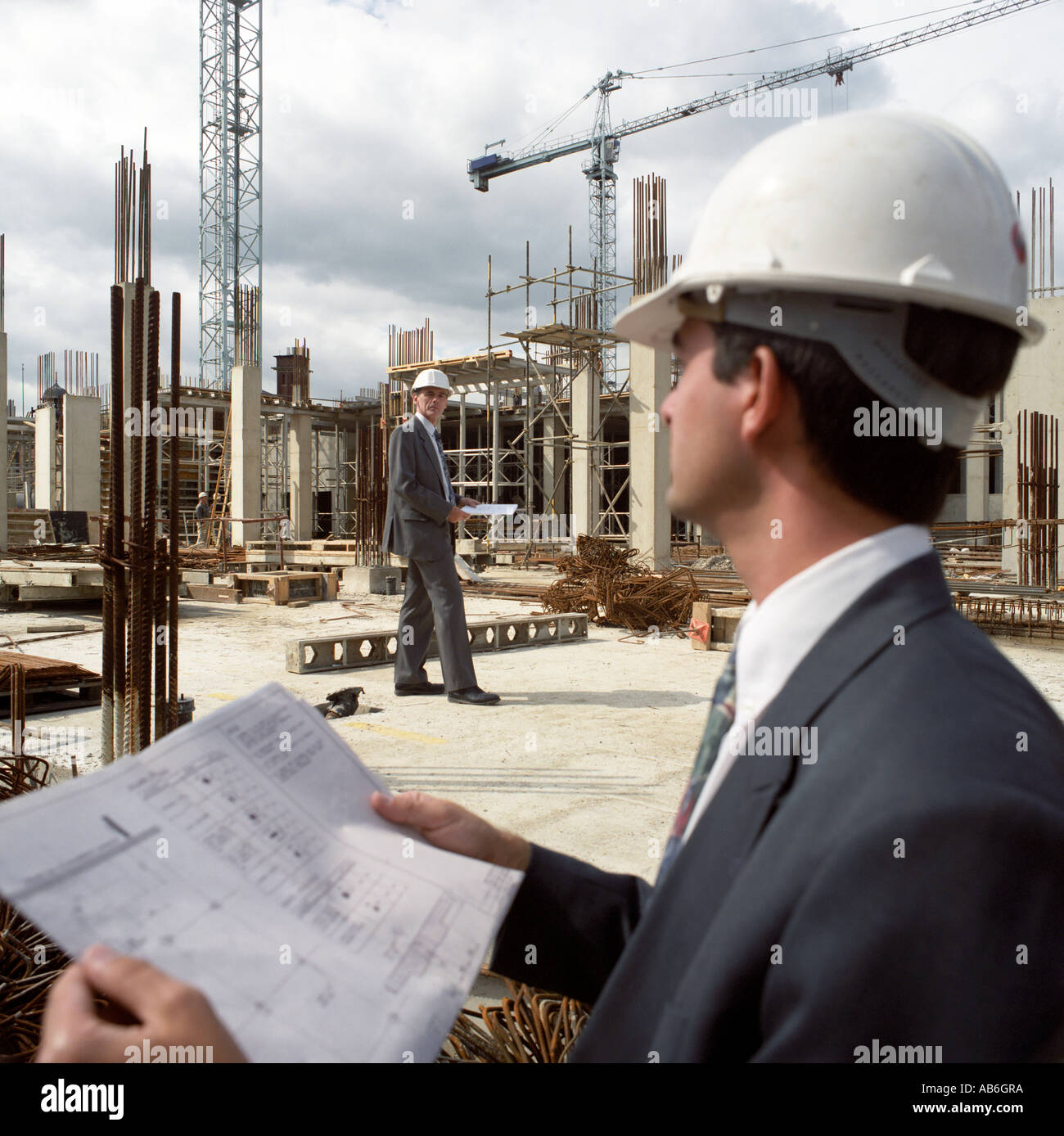 Construction site management hi-res stock photography and images - Alamy