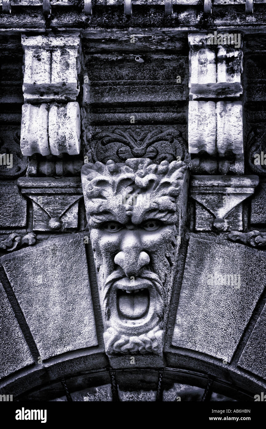 sculpted big mask Stock Photo - Alamy