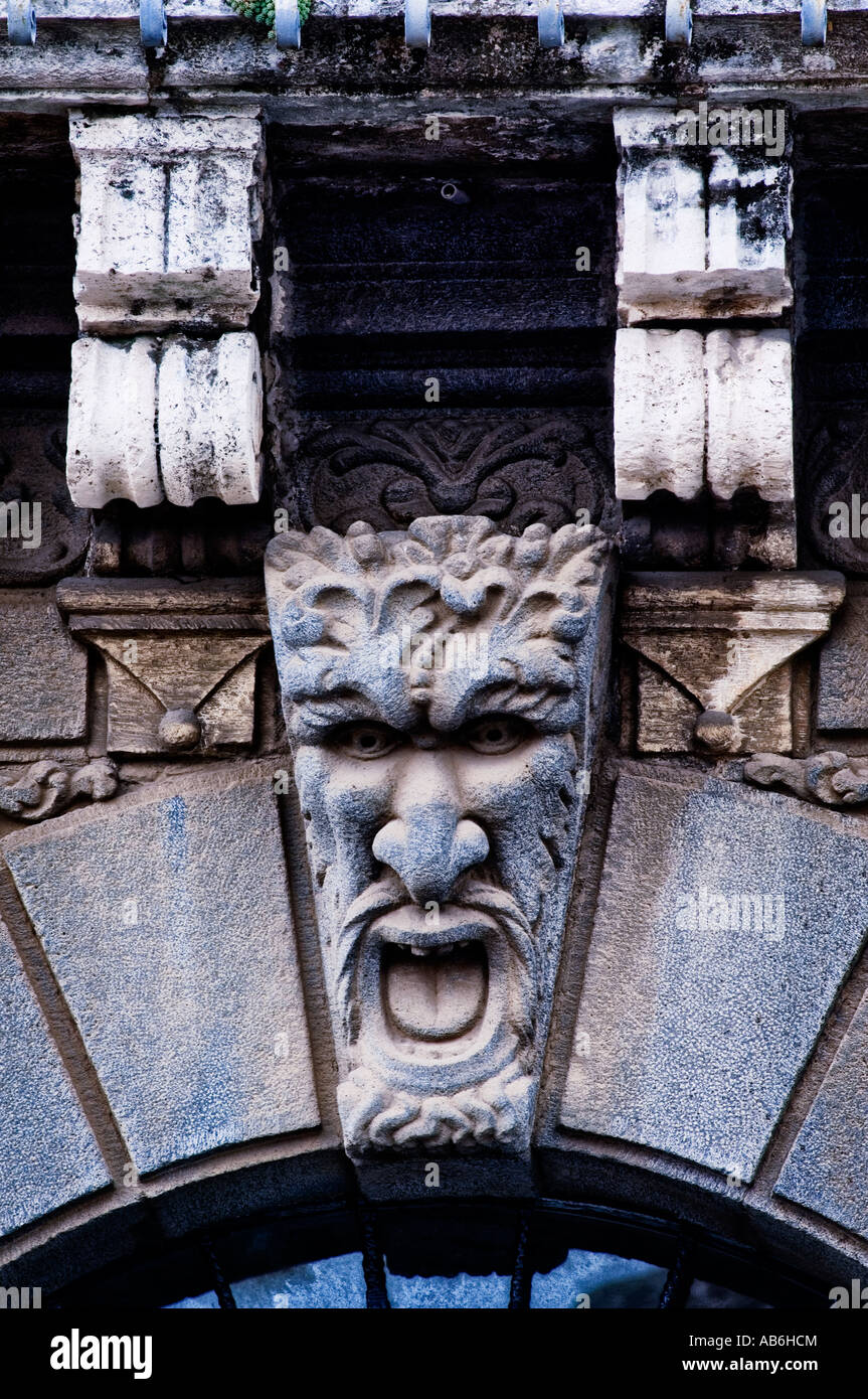 sculpted big mask Stock Photo - Alamy