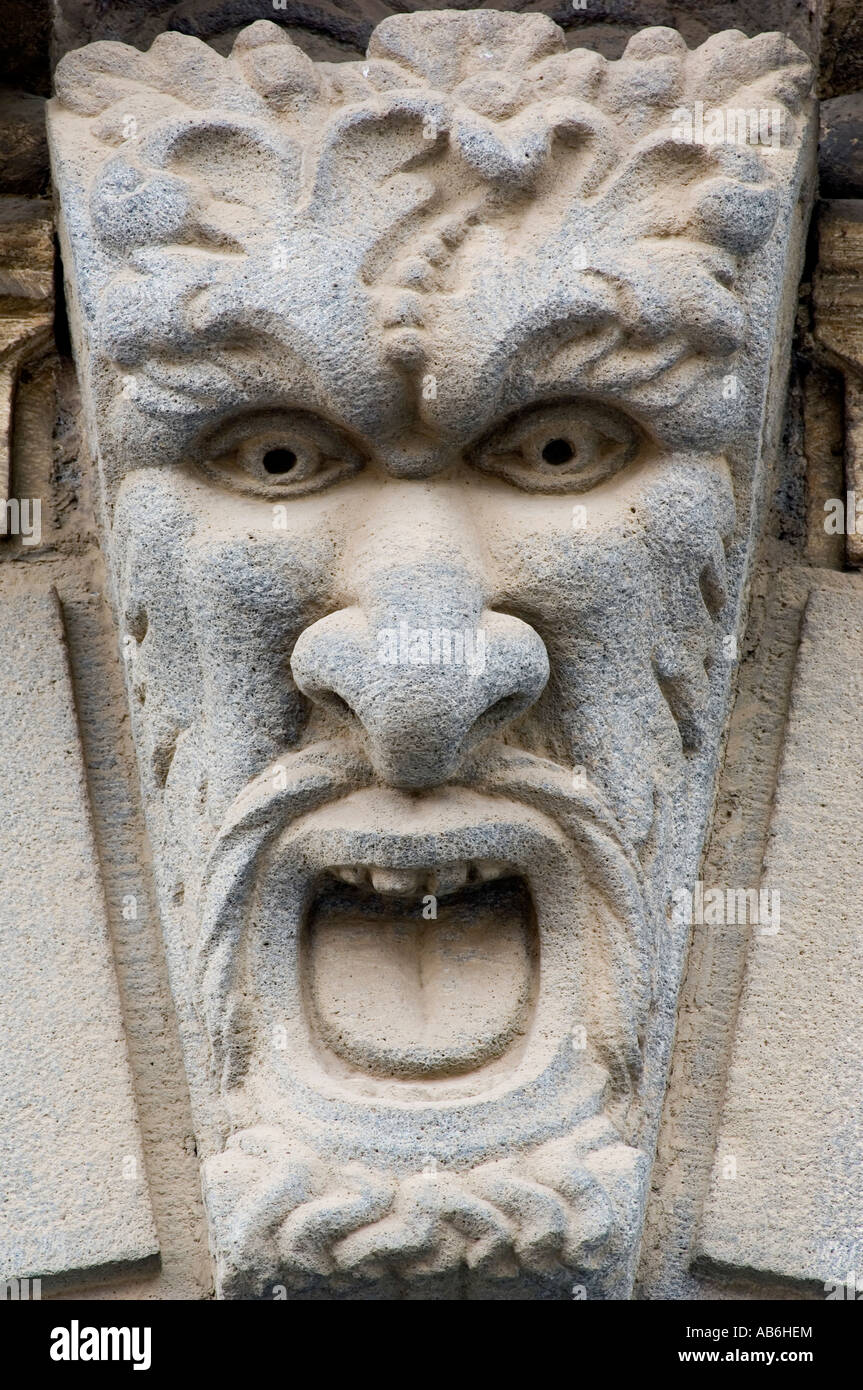 sculpted big mask Stock Photo - Alamy