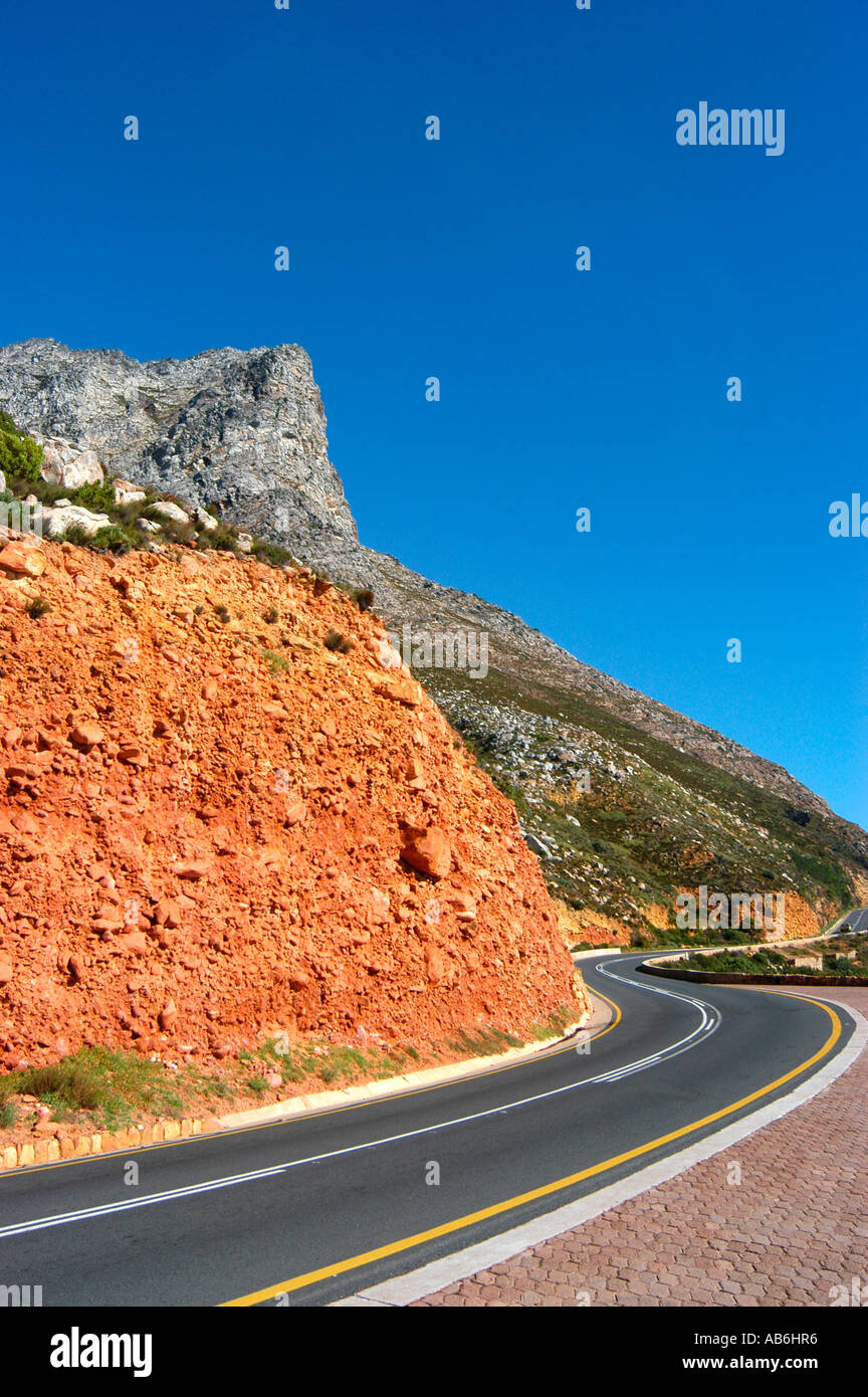 Road Gordon' s bay South Africa Stock Photo - Alamy