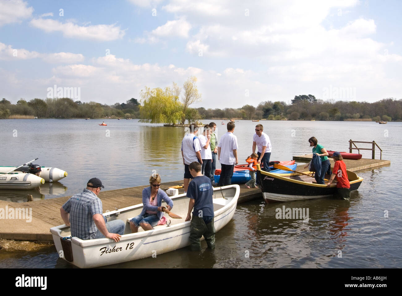 Petersfield Lake The Heath High Resolution Stock Photography and Images ...