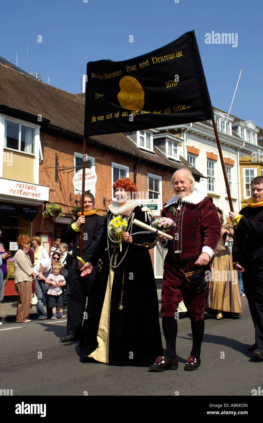 Shakespeare Birthday Procession Stock Photo - Alamy