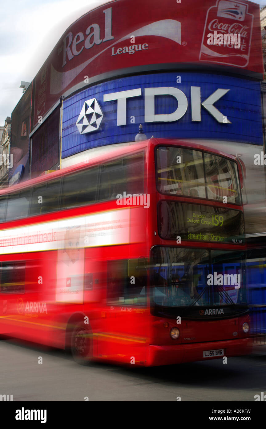 London bus advert hi-res stock photography and images - Alamy