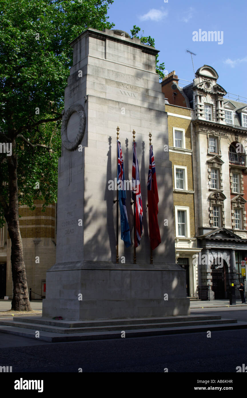 The Cenotaph war memorial at Whitehall London England UK Stock Photo ...