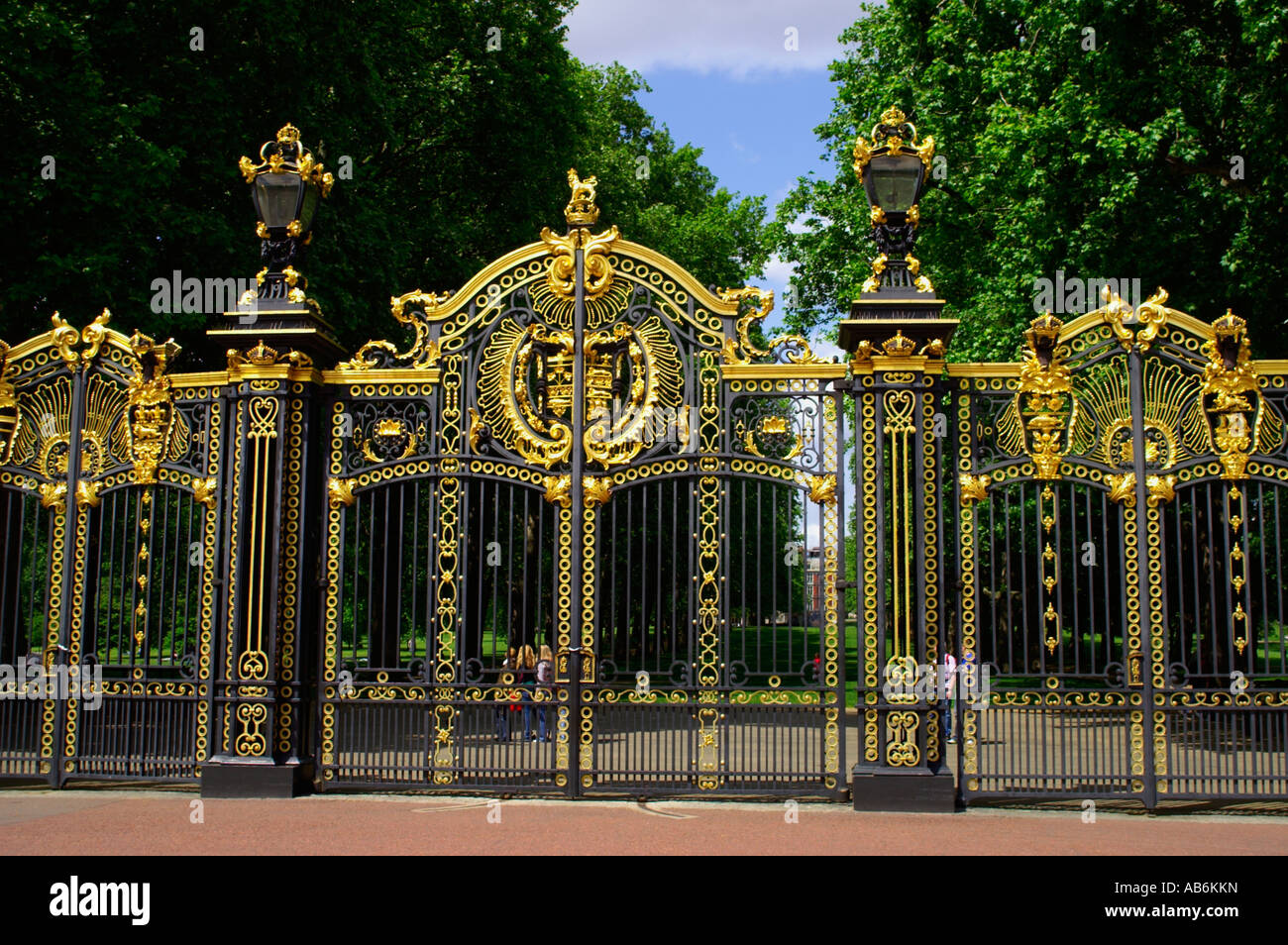 Canada Gate Buckingham Palace Westminster London England UK Stock Photo ...