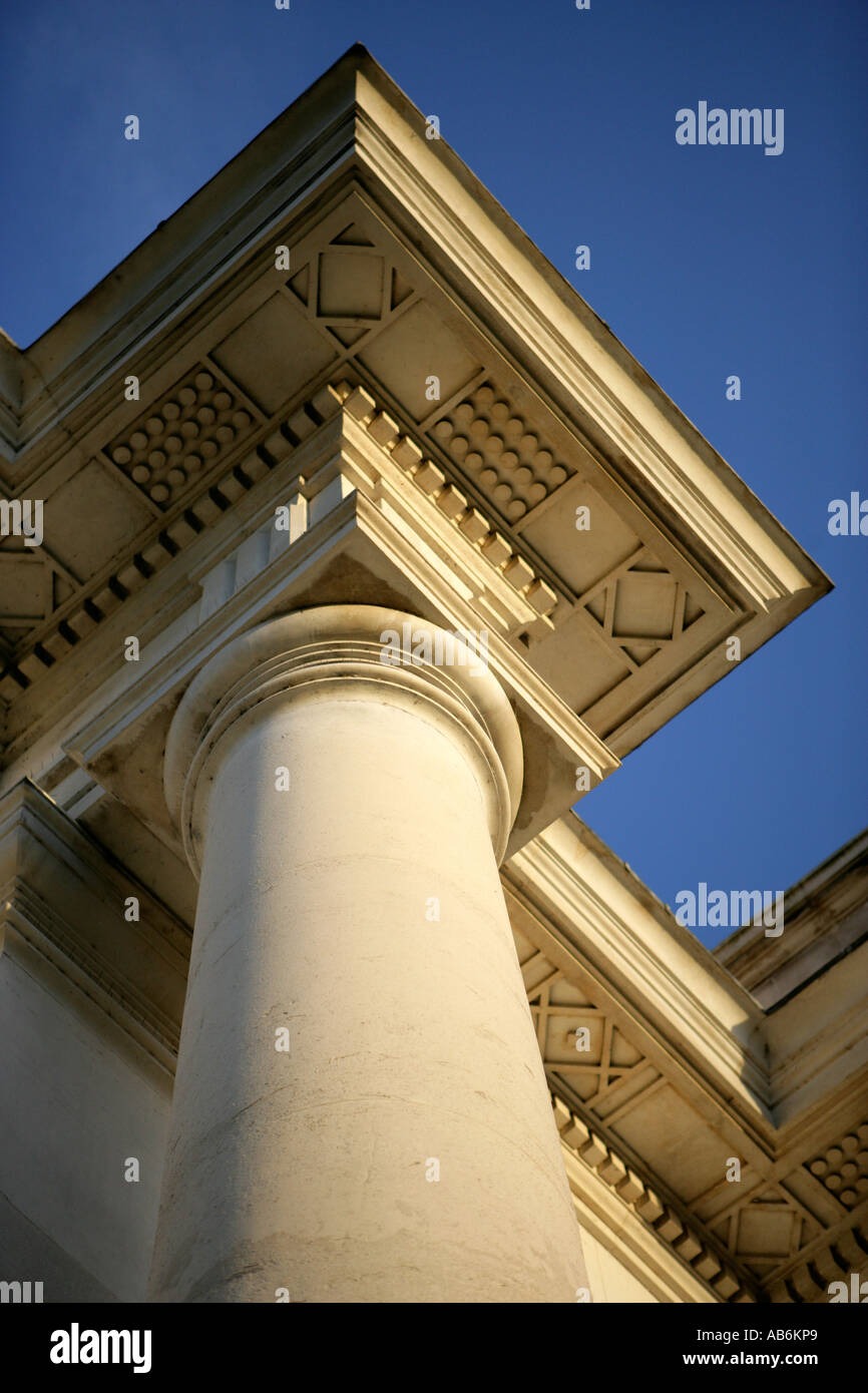 Detail of doric column Stock Photo - Alamy