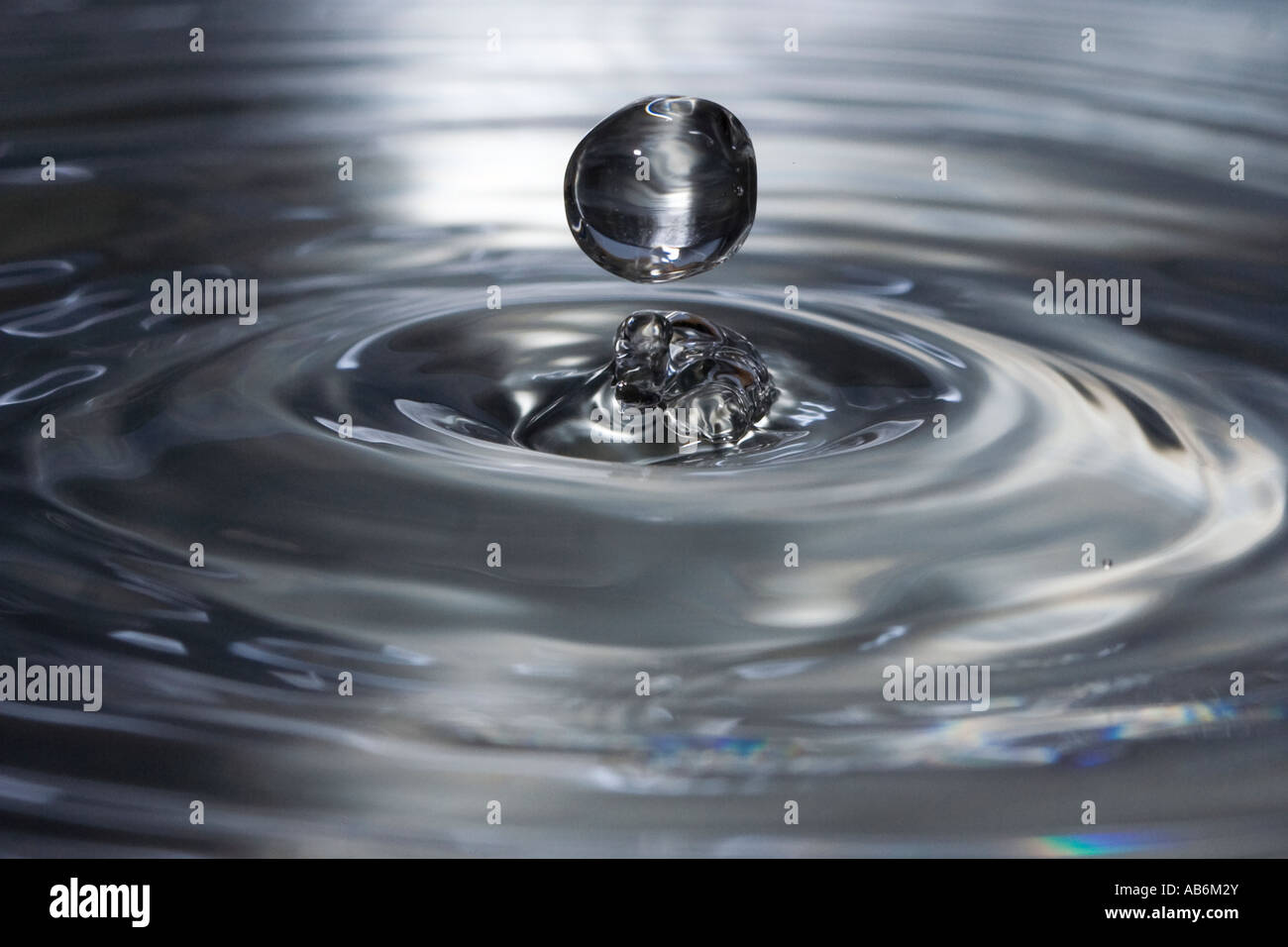 Water drop ripple hi-res stock photography and images - Alamy